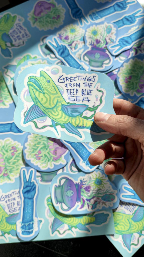 Oceanic sticker pack - Welcome on Ladislasdesign.com surrealism / Digital Painting / Artivism by ...